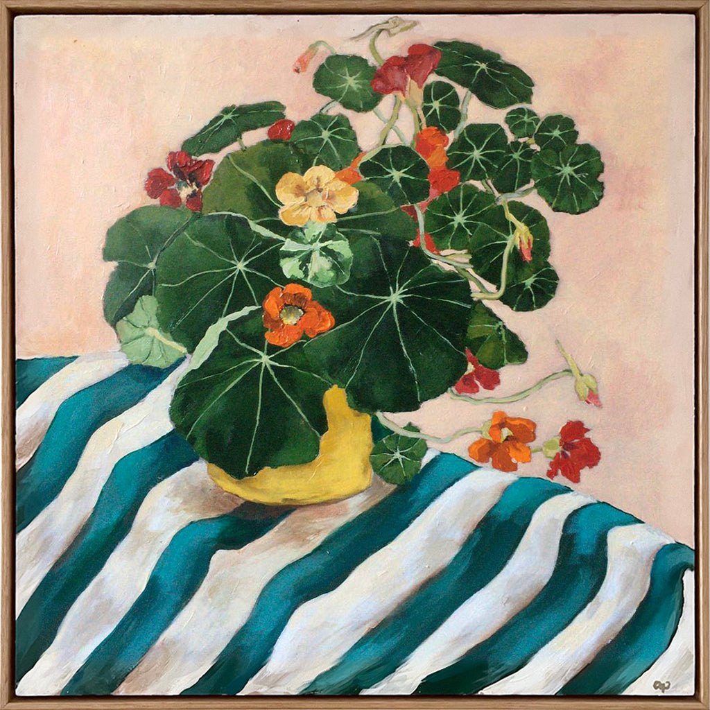 The Striped Cloth | Secondary Art Market work by Anna Placidi – Art to Art