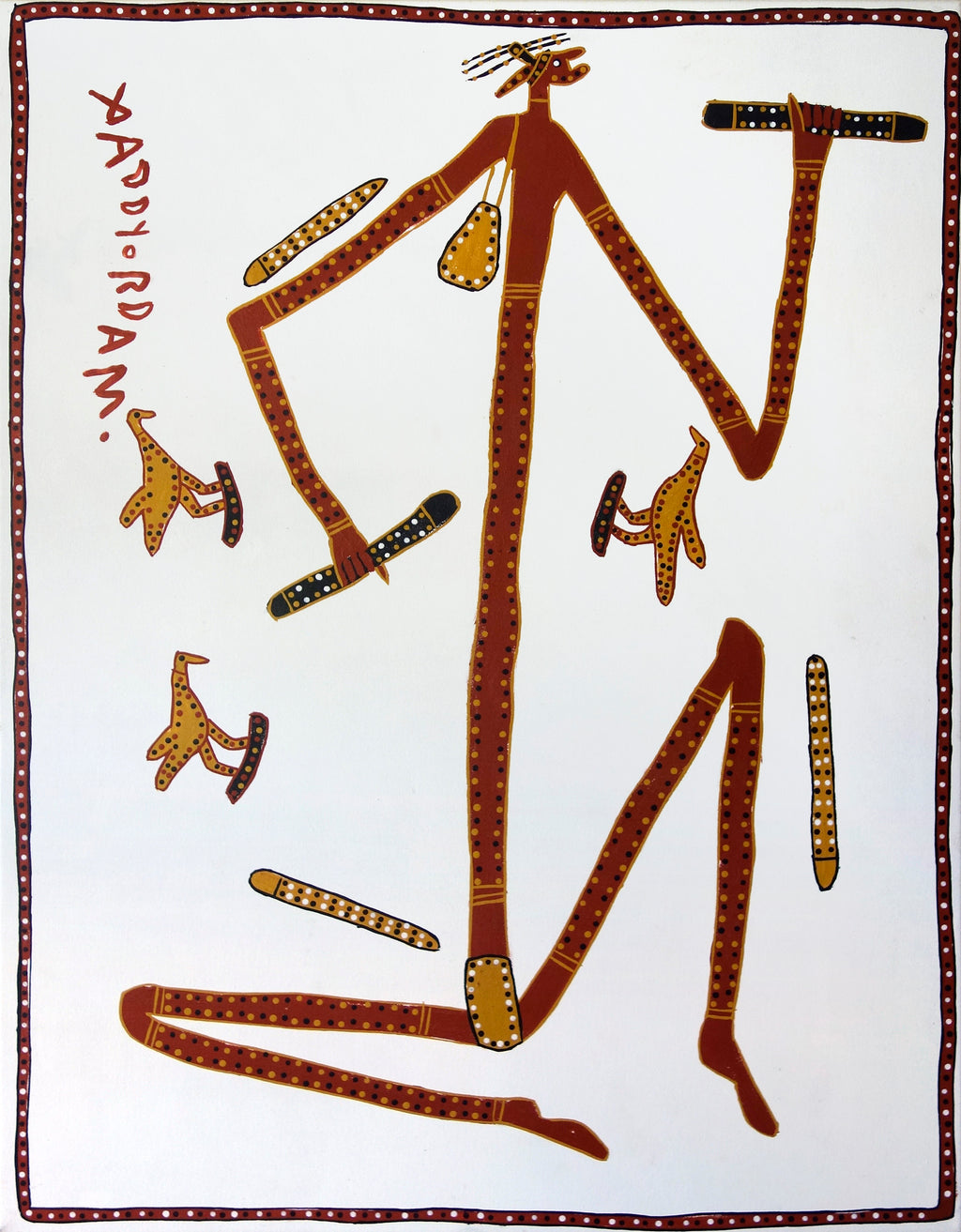 Mimi With Dilly Bag | Original Artwork by Paddy Fordham Wainburranga ...