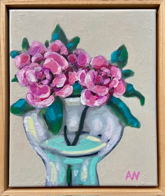 Tea Rose Series - Glass Half Full – Art to Art
